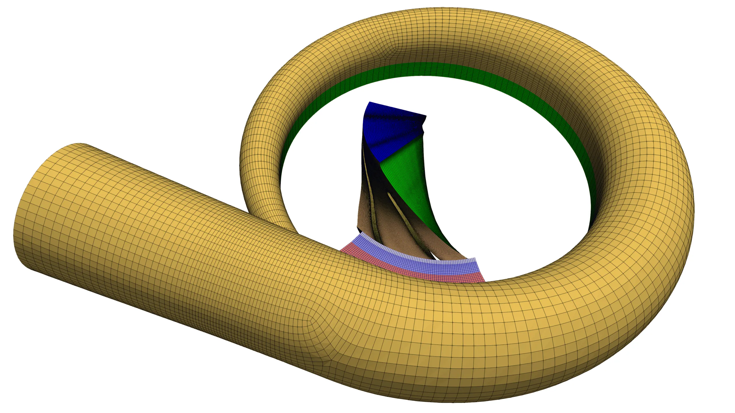 From Grid to Green: Hexahedral Meshing for Low-GWP Centrifugal ...